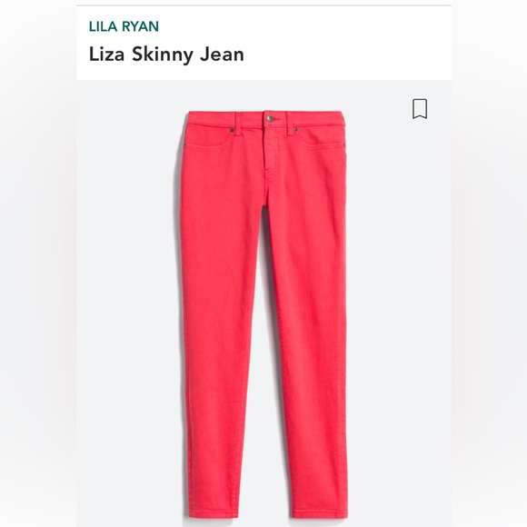 LILA RYAN | Jeans | Lila Ryan Liza Skinny Jean | Poshmark